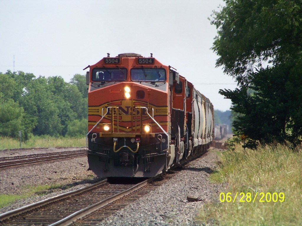 BNSF C44-9W 5504